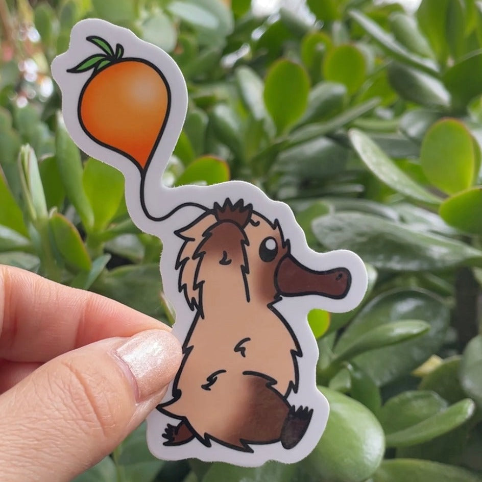 Runaway Plum Sticker – Kimchi Kreative